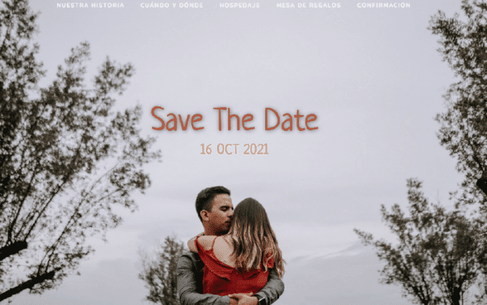 Invitaciones Digitales para Boda & Página Web para Boda - Mi Webdding